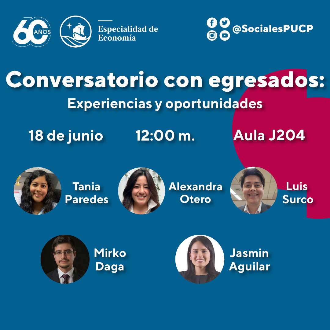 [CONVERSATORIO]: "Conversatorio con egresados: experiencias y ...