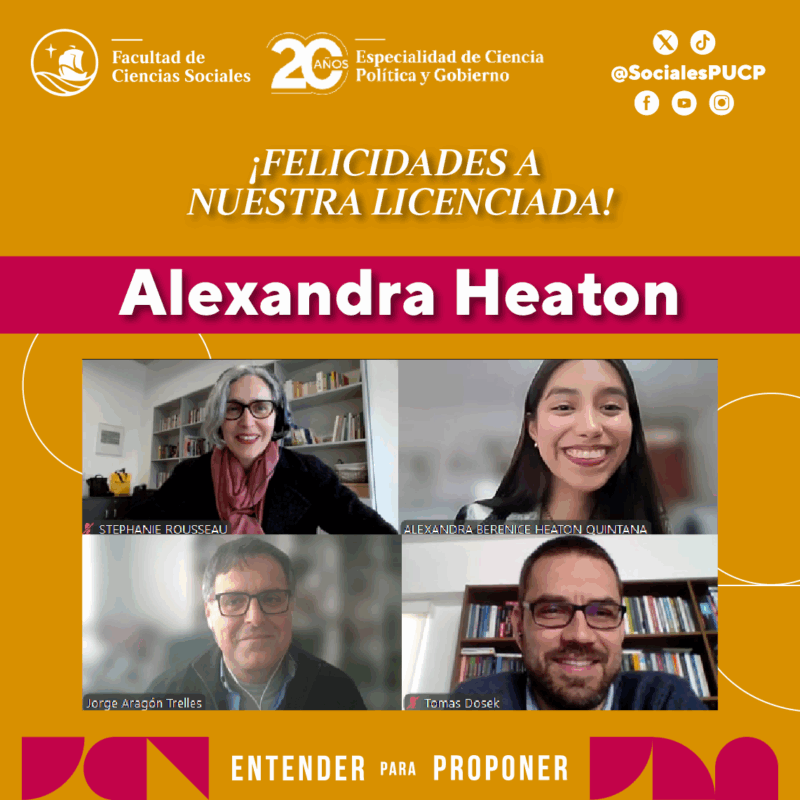 Tesis sustentadas - Facultad de Ciencias Sociales PUCP